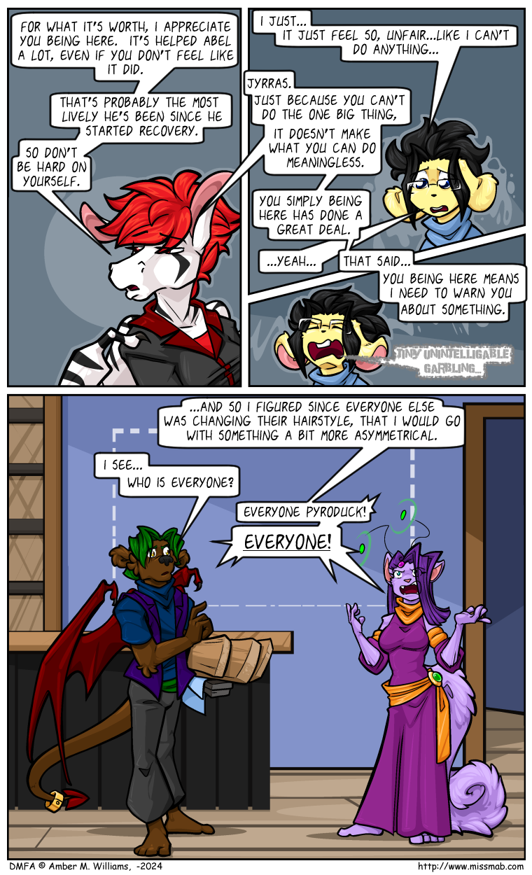 DMFA #2133: Trend setting and trend regretting.